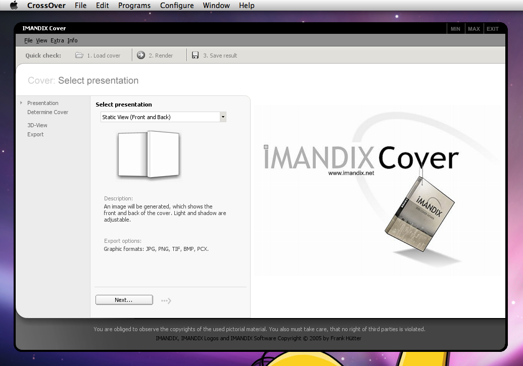 Will IMANDIX Cover run on Mac or Linux? | CodeWeavers
