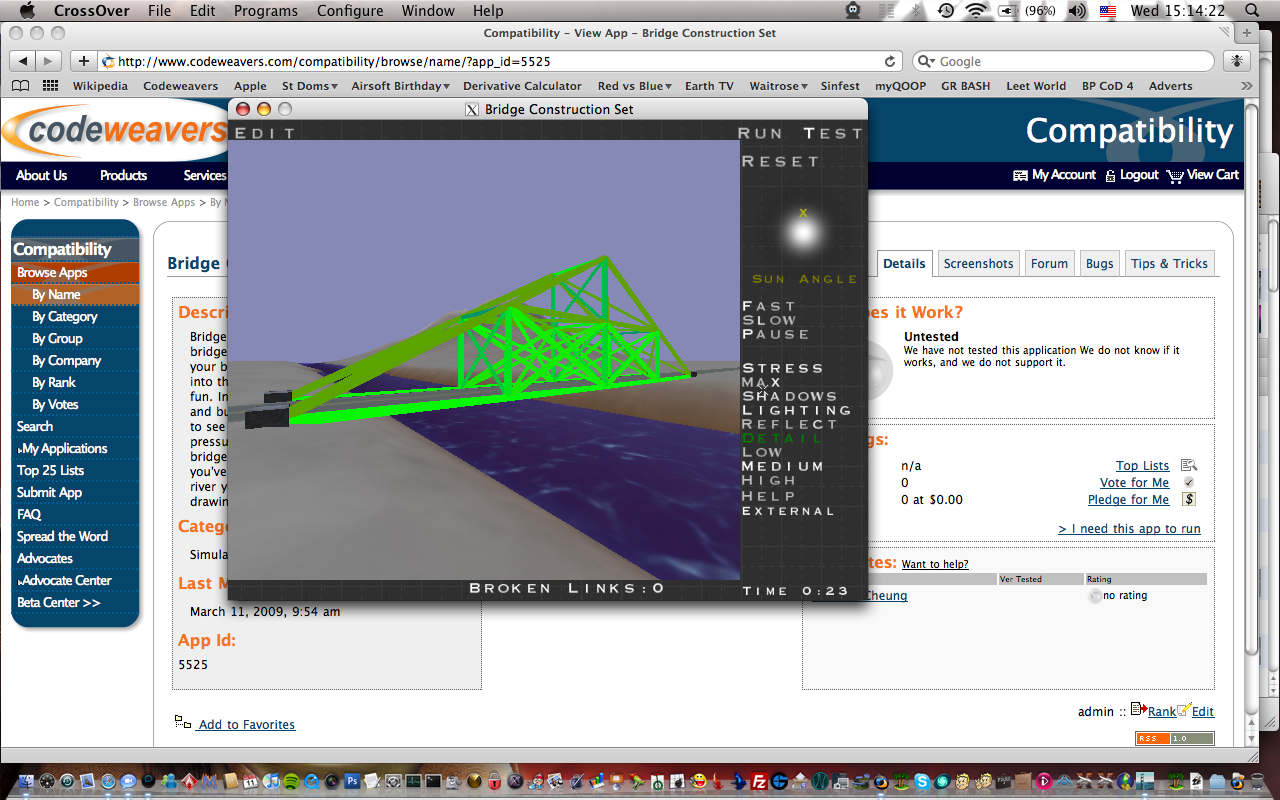 Will Bridge Construction Set run on Mac or Linux? | CodeWeavers