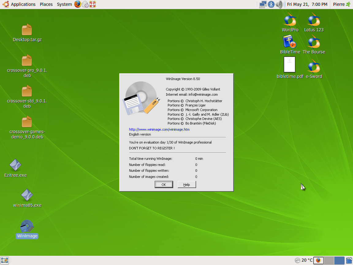 Media for WinImage | CodeWeavers