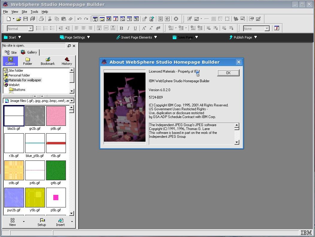 Media for WebSphere Studio Homepage Builder | CodeWeavers