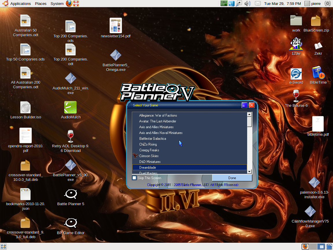 Will Battle Planner 5 run on Mac or Linux? | CodeWeavers