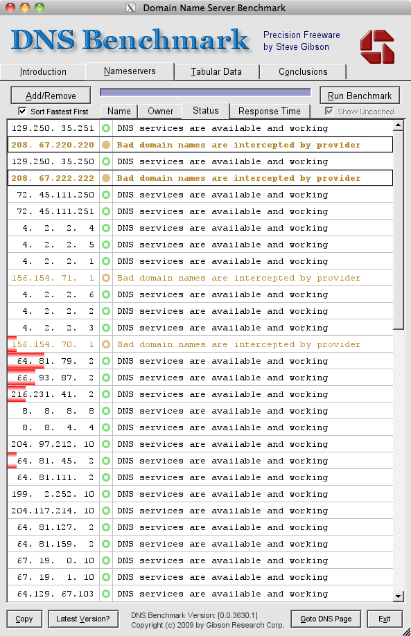 Media for DNS Benchmark | CodeWeavers