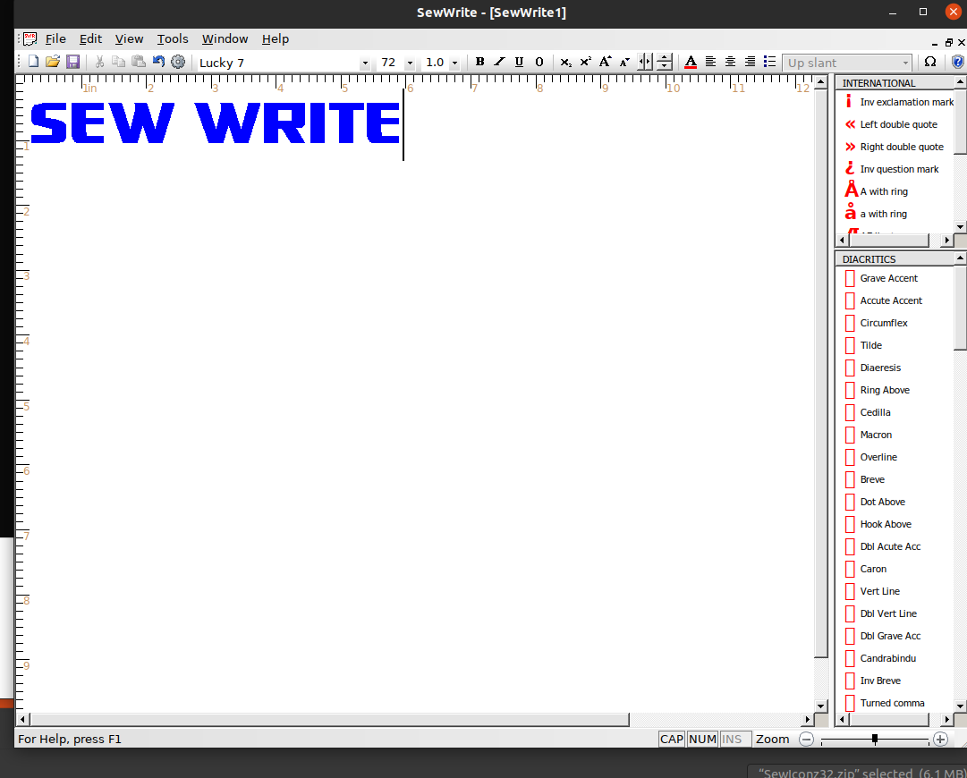 Will SewWrite run on Mac or Linux? | CodeWeavers