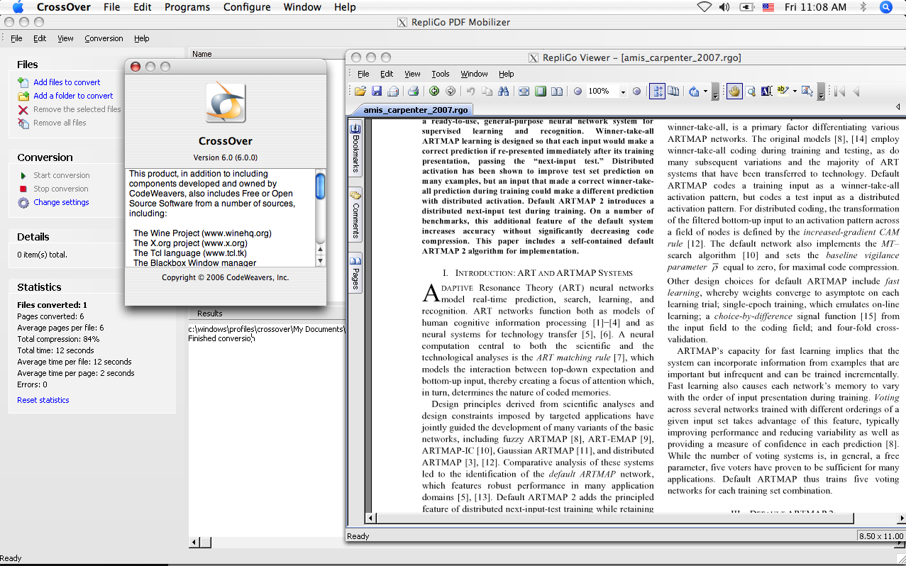 Will Repligo Mobilizer run on Mac or Linux? | CodeWeavers