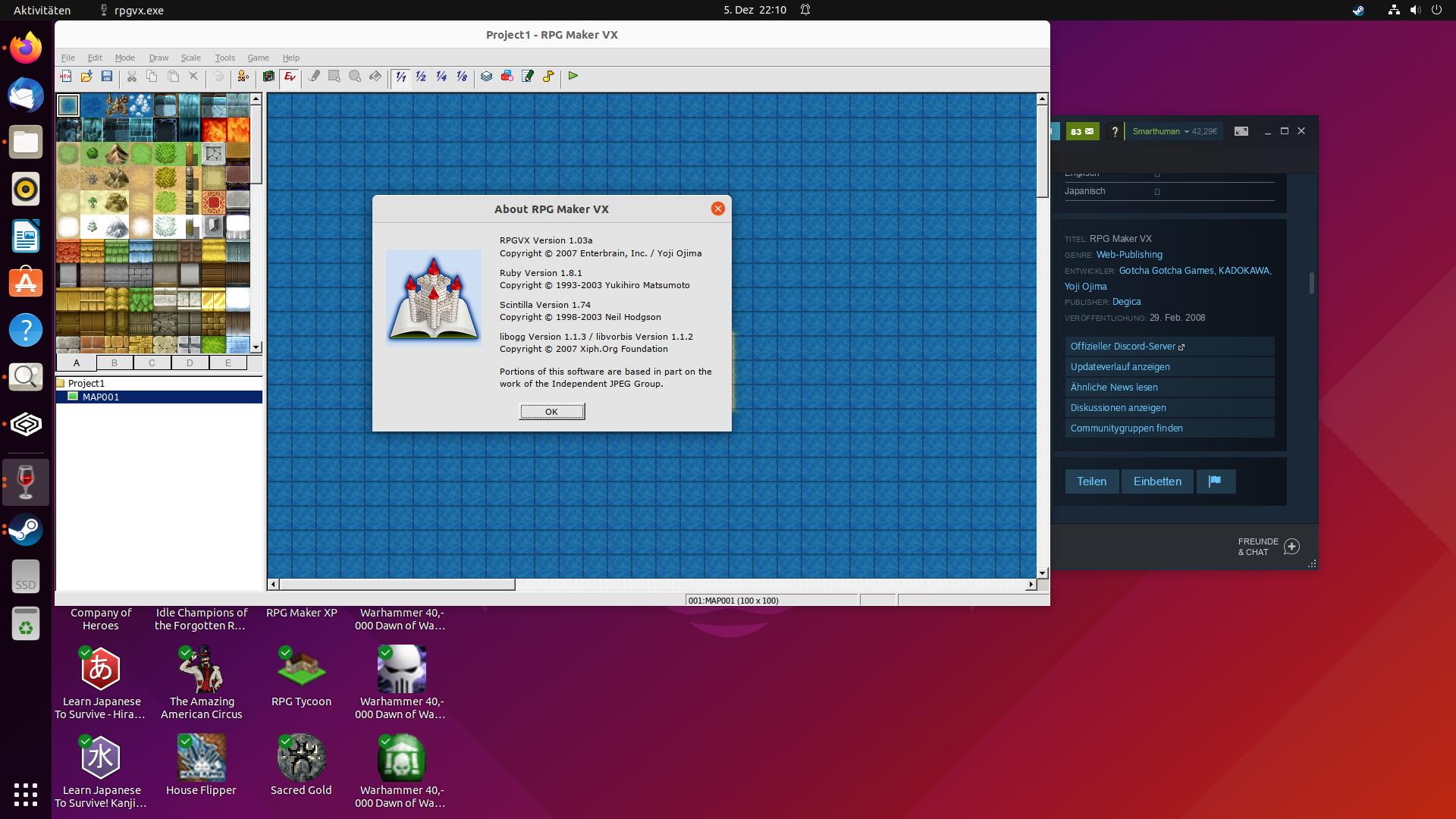 Will RPG Maker VX run on Mac or Linux? | CodeWeavers