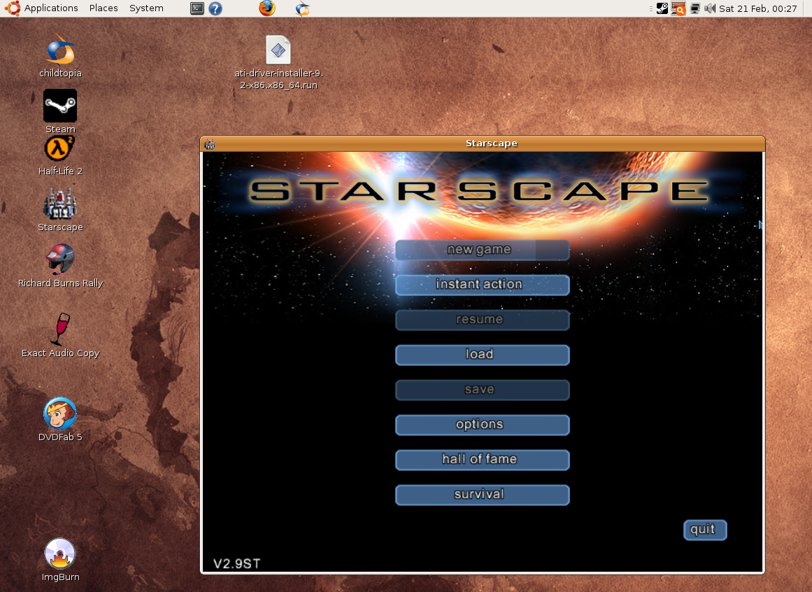 Media for Starscape | CodeWeavers
