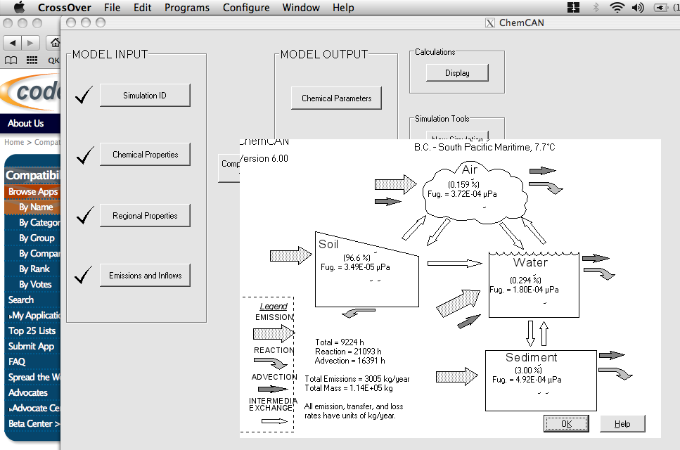 ChemCAN 6 | Compatibility Database | CodeWeavers
