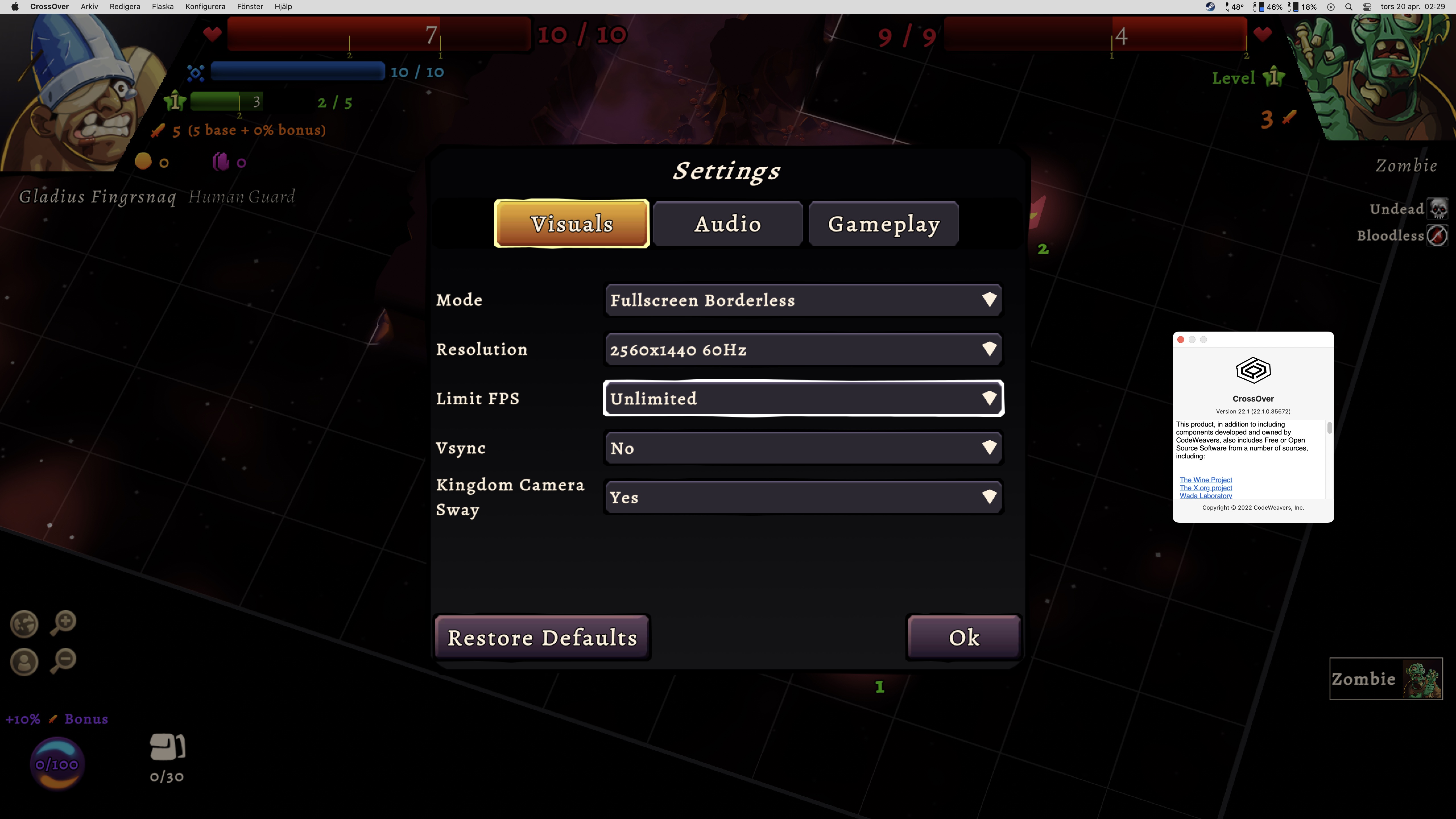 Media for Desktop Dungeons: Rewind demo | CodeWeavers