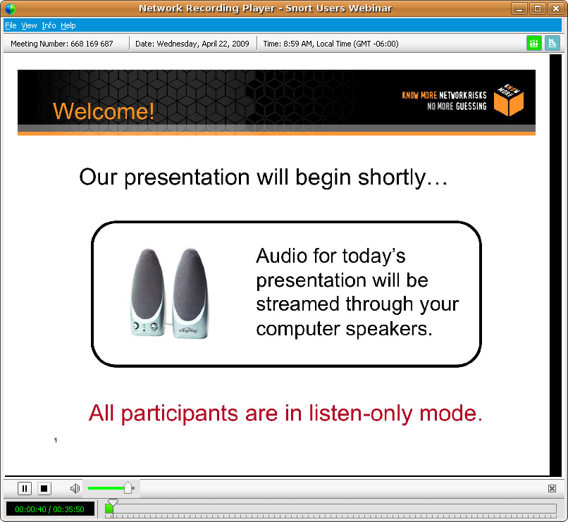 Media for WebEx Player | CodeWeavers