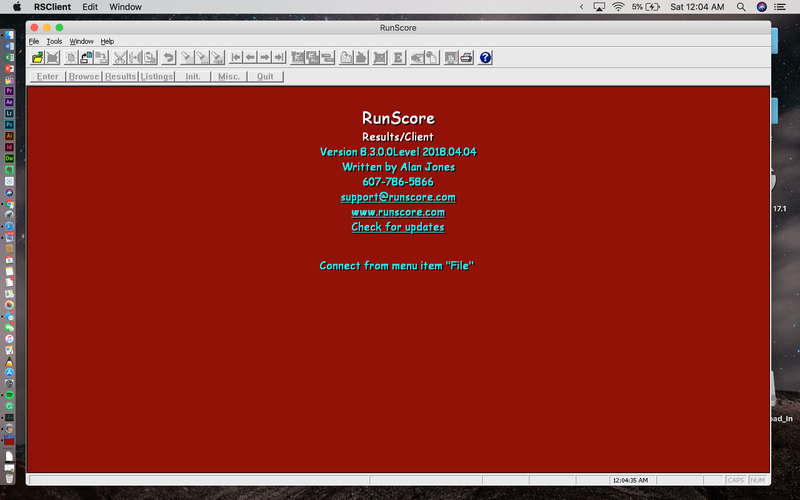 Will RunScore run on Mac or Linux? | CodeWeavers