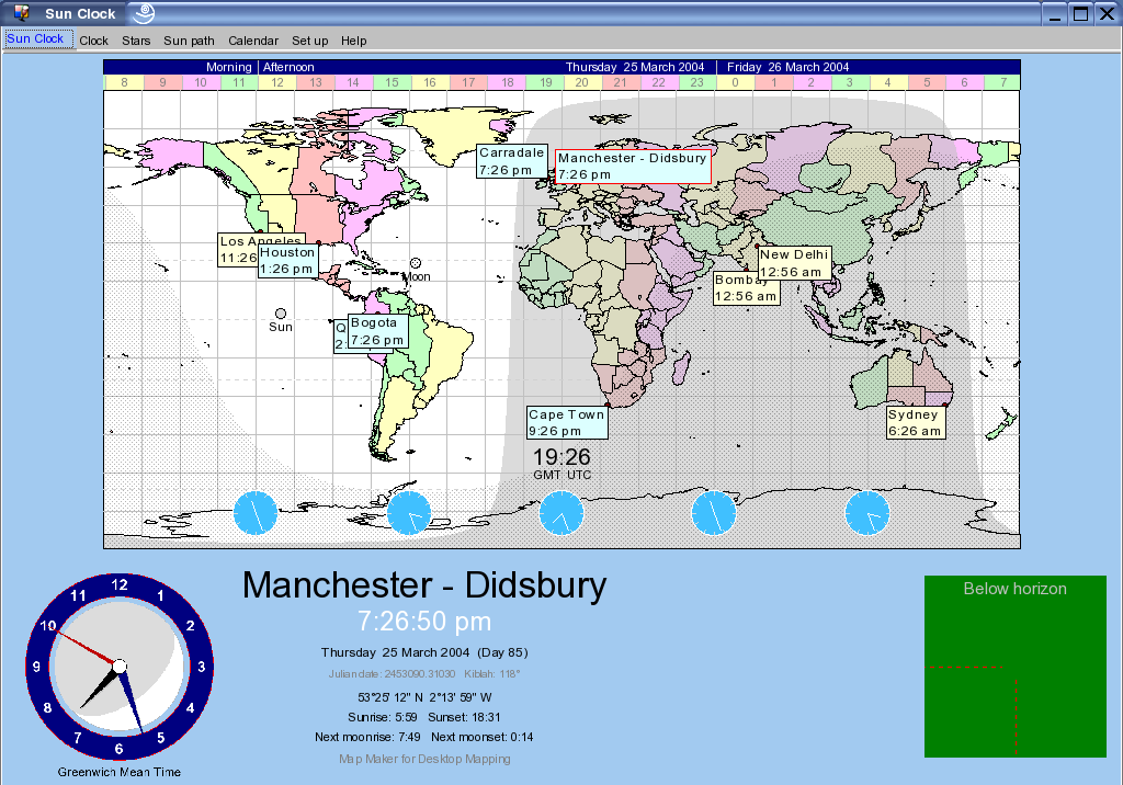 Will Sun Clock 5 run on Mac or Linux? | CodeWeavers