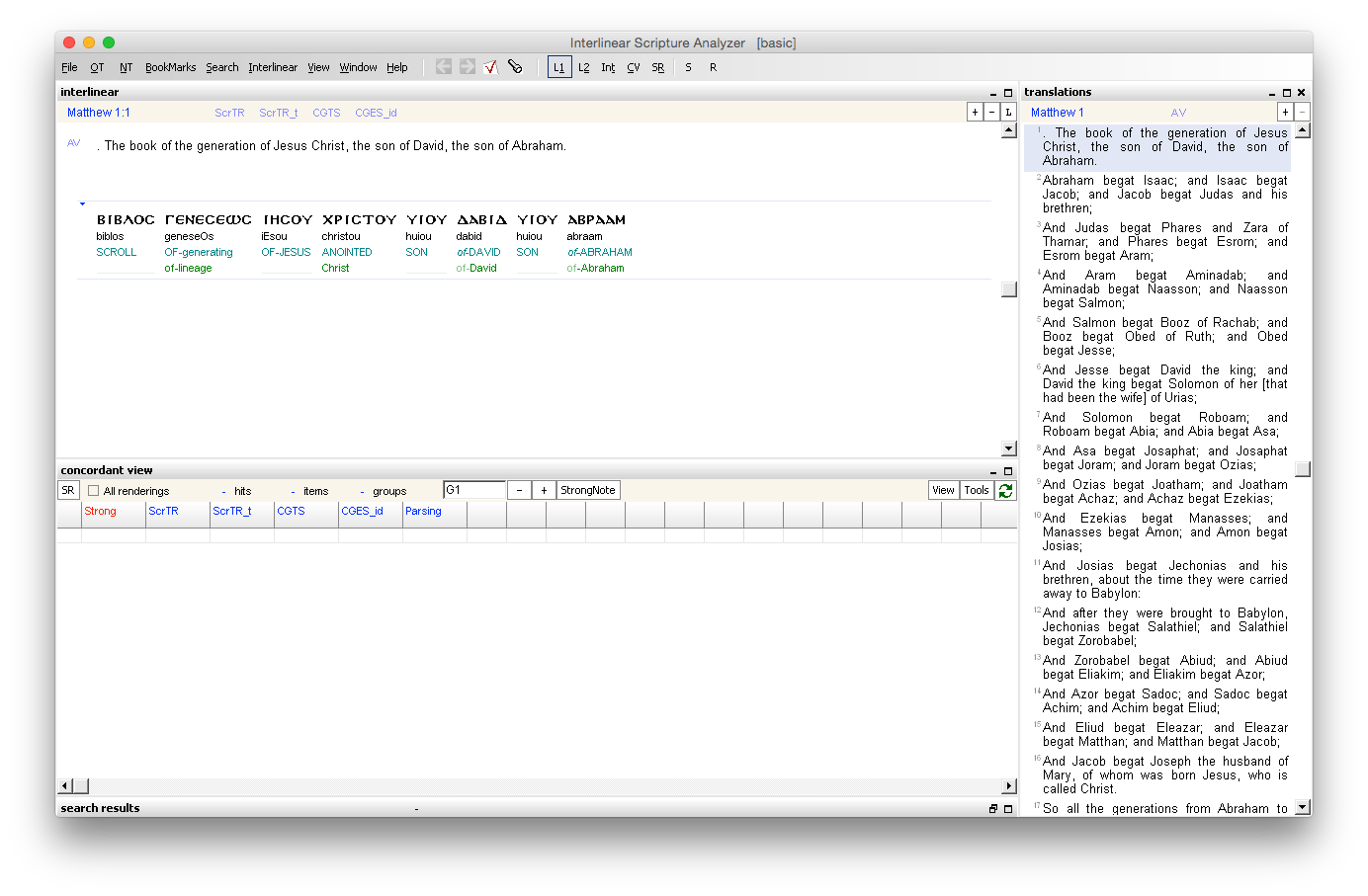 Will Interlinear Scripture Analyzer 2.1.5 run on Mac or Linux ...