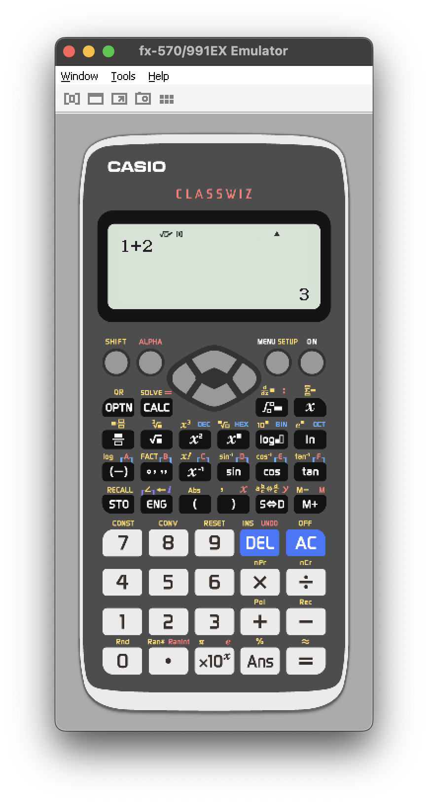 Will Casio ClassWiz Emulator run on Mac or Linux? | CodeWeavers