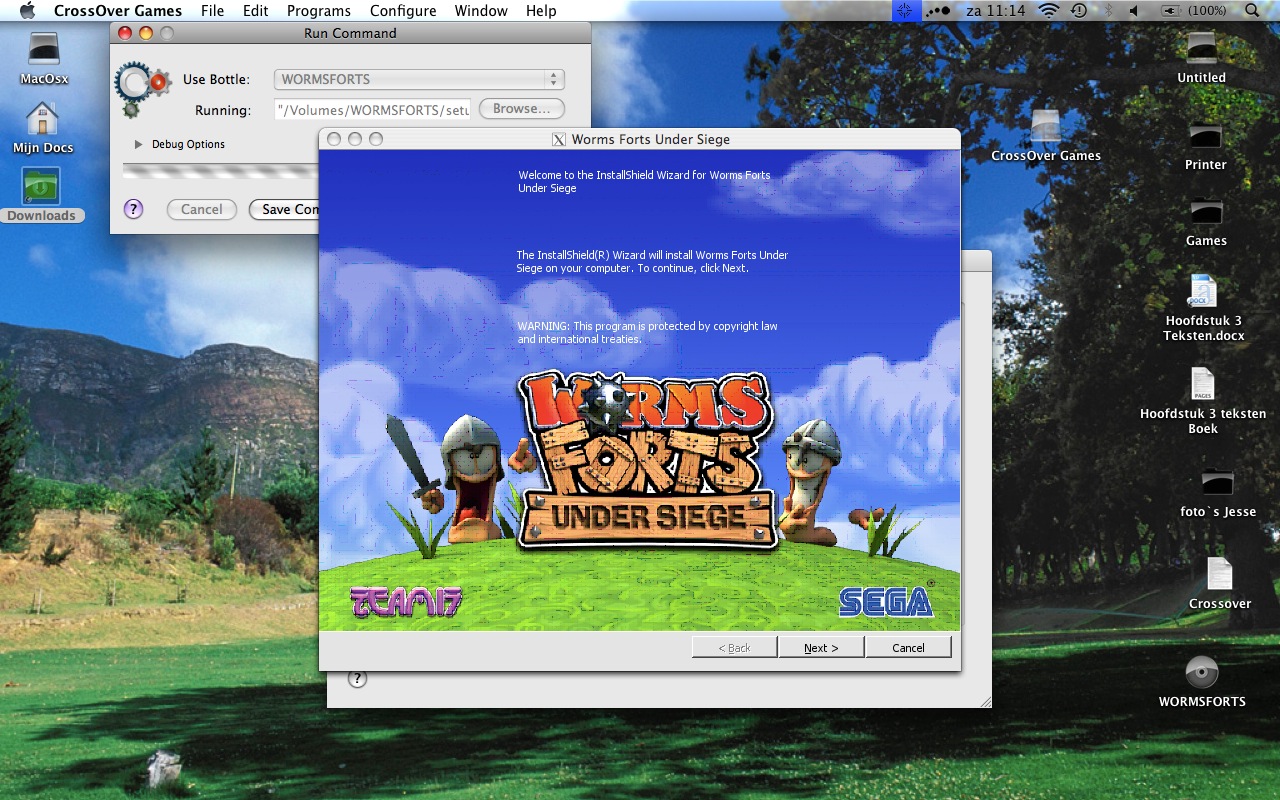 Will Worms Forts Under Siege run on Mac or Linux? | CodeWeavers