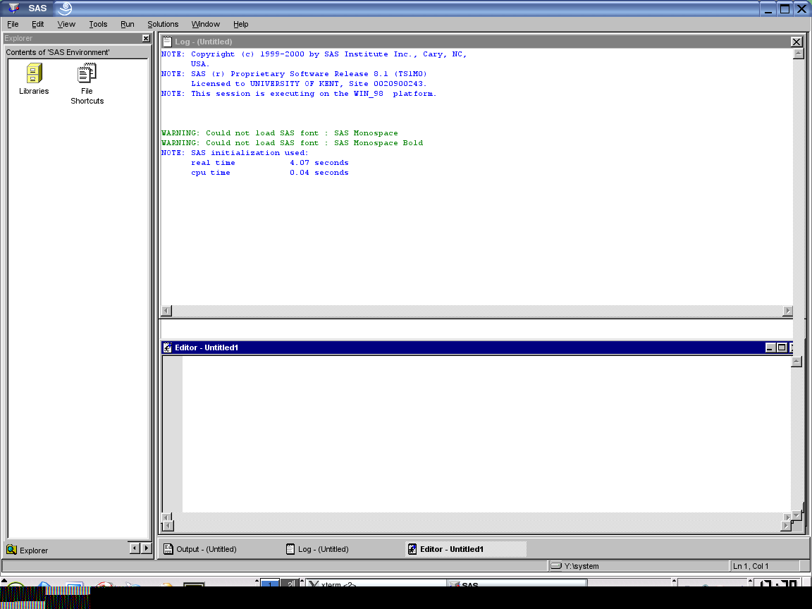 Media for SAS System for Statistics | CodeWeavers