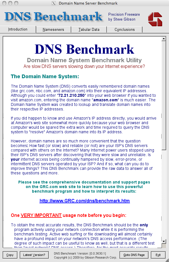 Media for DNS Benchmark | CodeWeavers