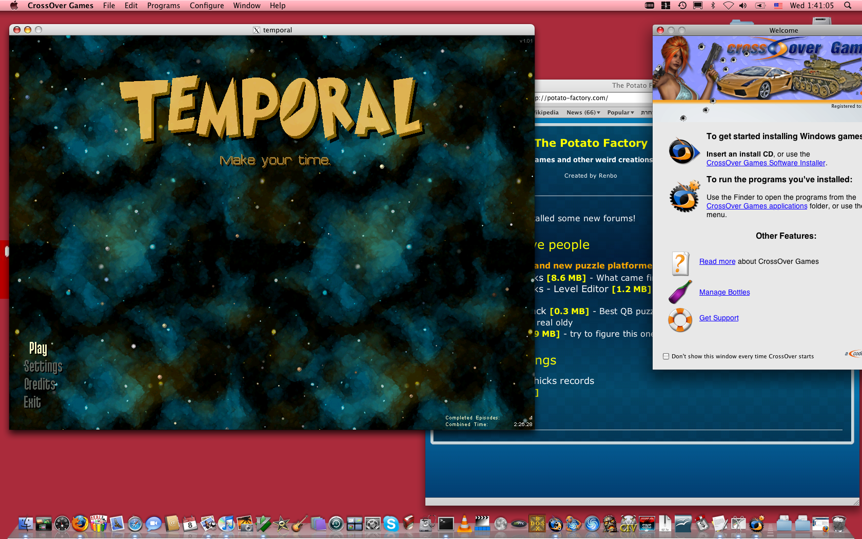Will Temporal run on Mac or Linux? | CodeWeavers