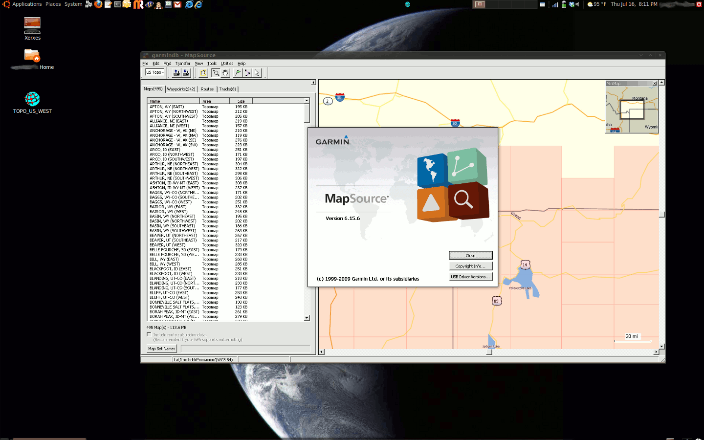 Mapsource Installeren