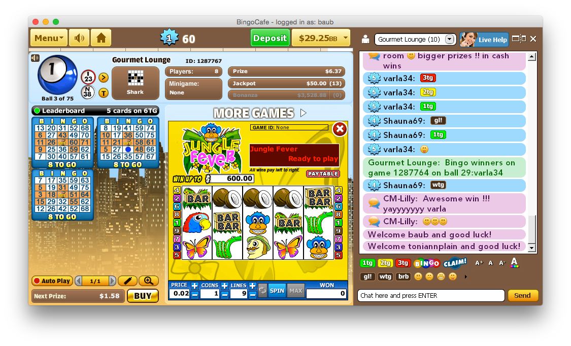 Will Bingo Cafe run on Mac or Linux? | CodeWeavers