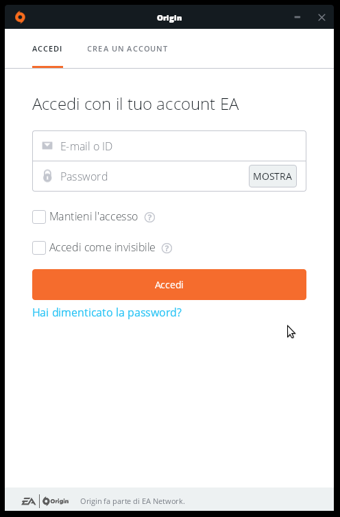 Origin (Electronic Arts) | Compatibility Database | CodeWeavers
