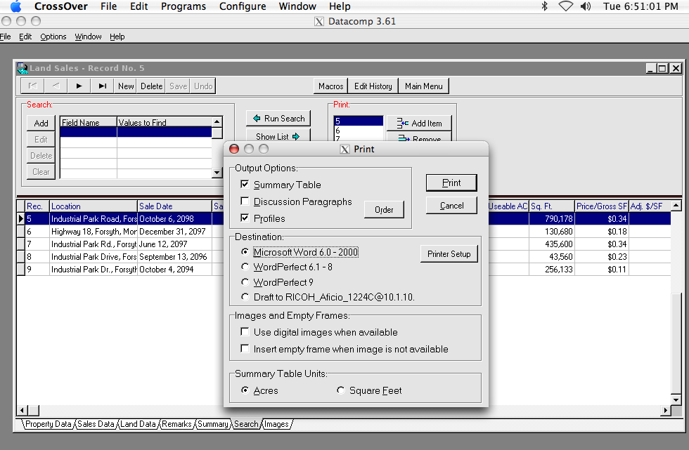 Will DataComp run on Mac or Linux? | CodeWeavers