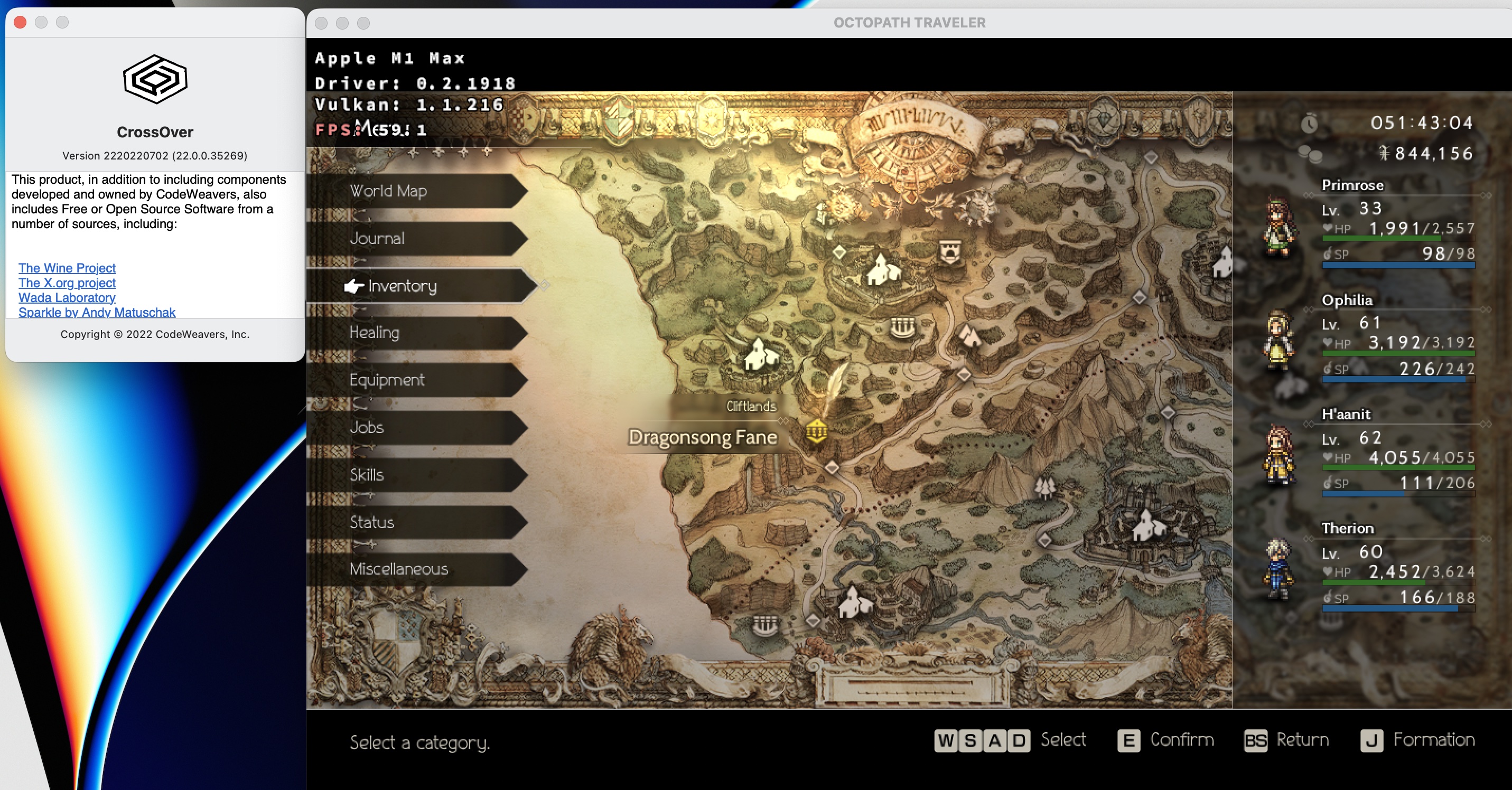 Will OCTOPATH TRAVELER™ run on Mac or Linux? | CodeWeavers