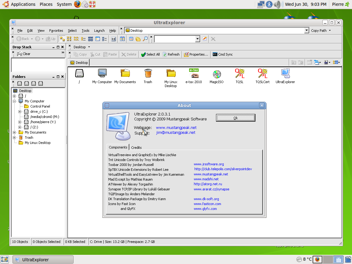 Media for UltraExplorer | CodeWeavers