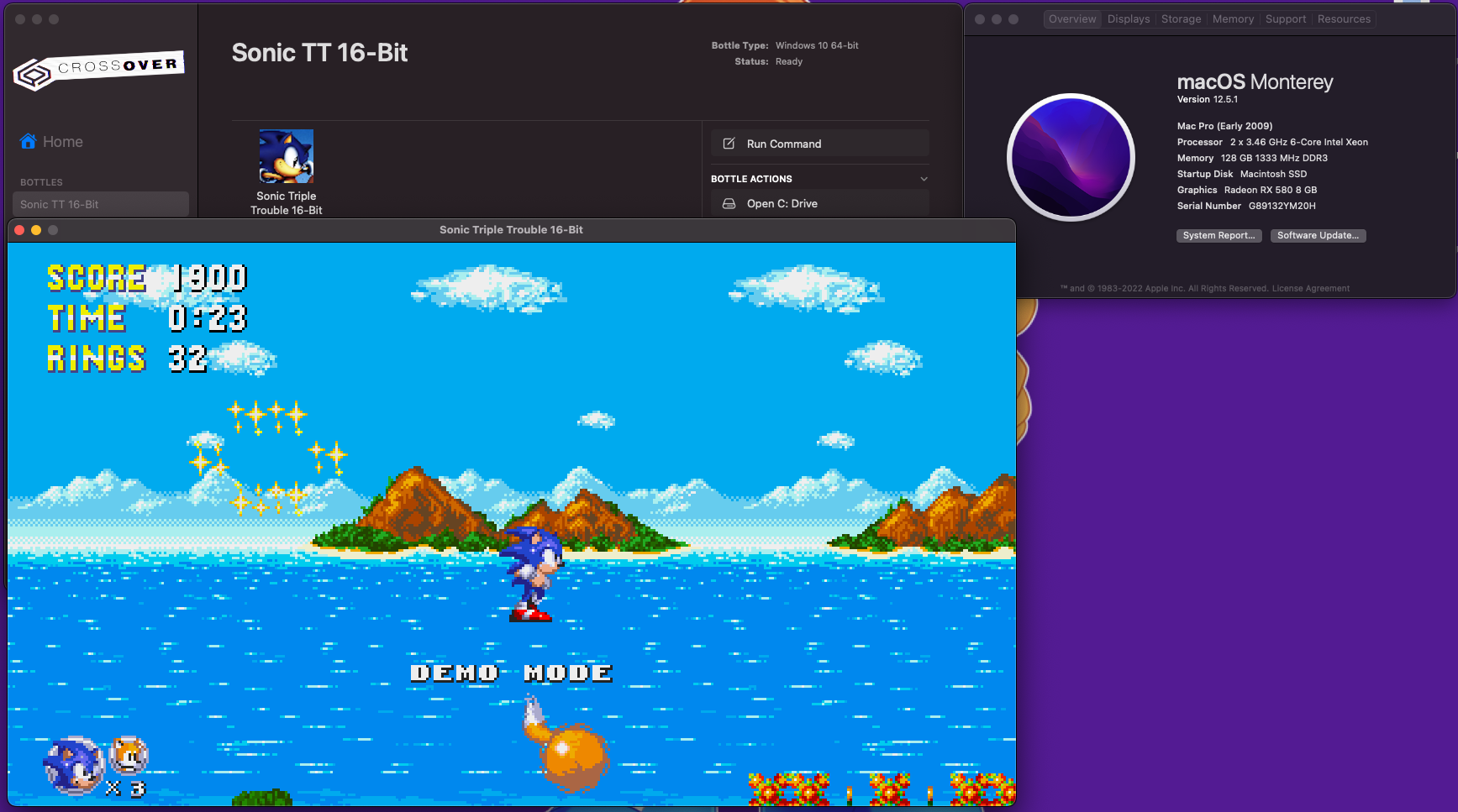 Will Sonic Triple Trouble (16-bit) run on Mac or Linux? | CodeWeavers