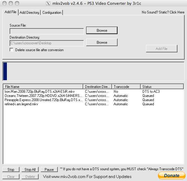 Media for MKV2VOB | CodeWeavers