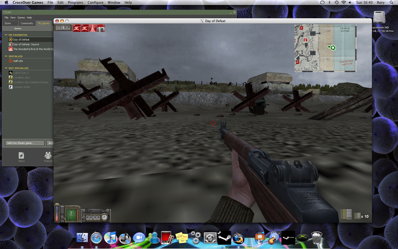 Will Day of Defeat run on Mac or Linux? | CodeWeavers