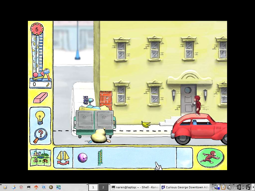 Will Curious George Downtown Adventure run on Mac or Linux? | CodeWeavers