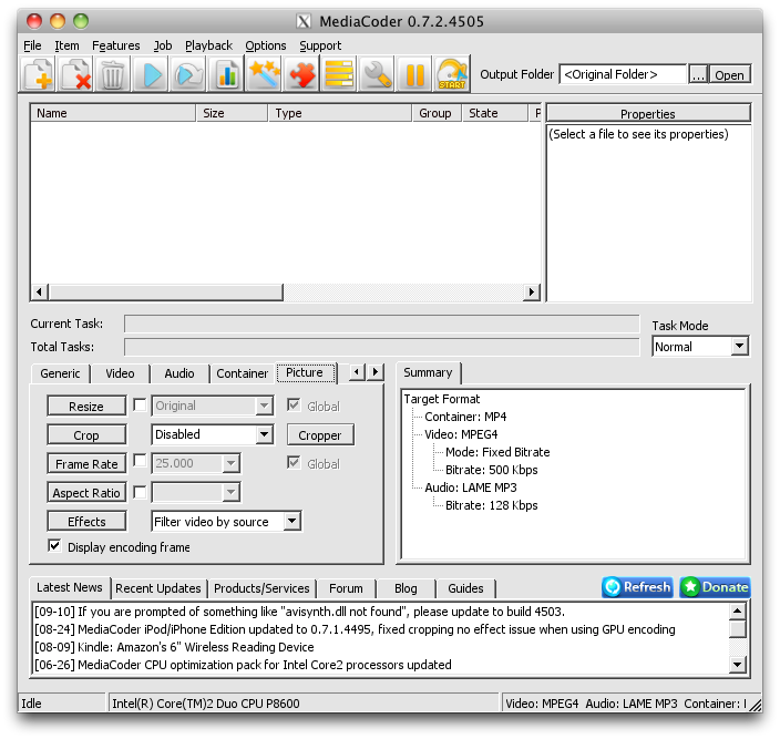Media for MediaCoder | CodeWeavers