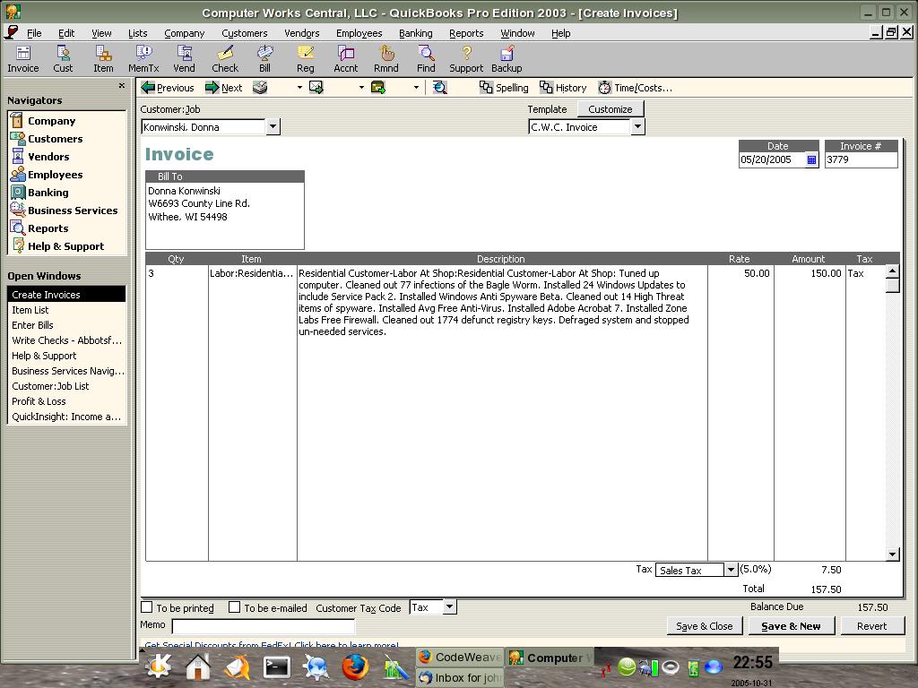 Will QuickBooks 2003 run on Mac or Linux? | CodeWeavers