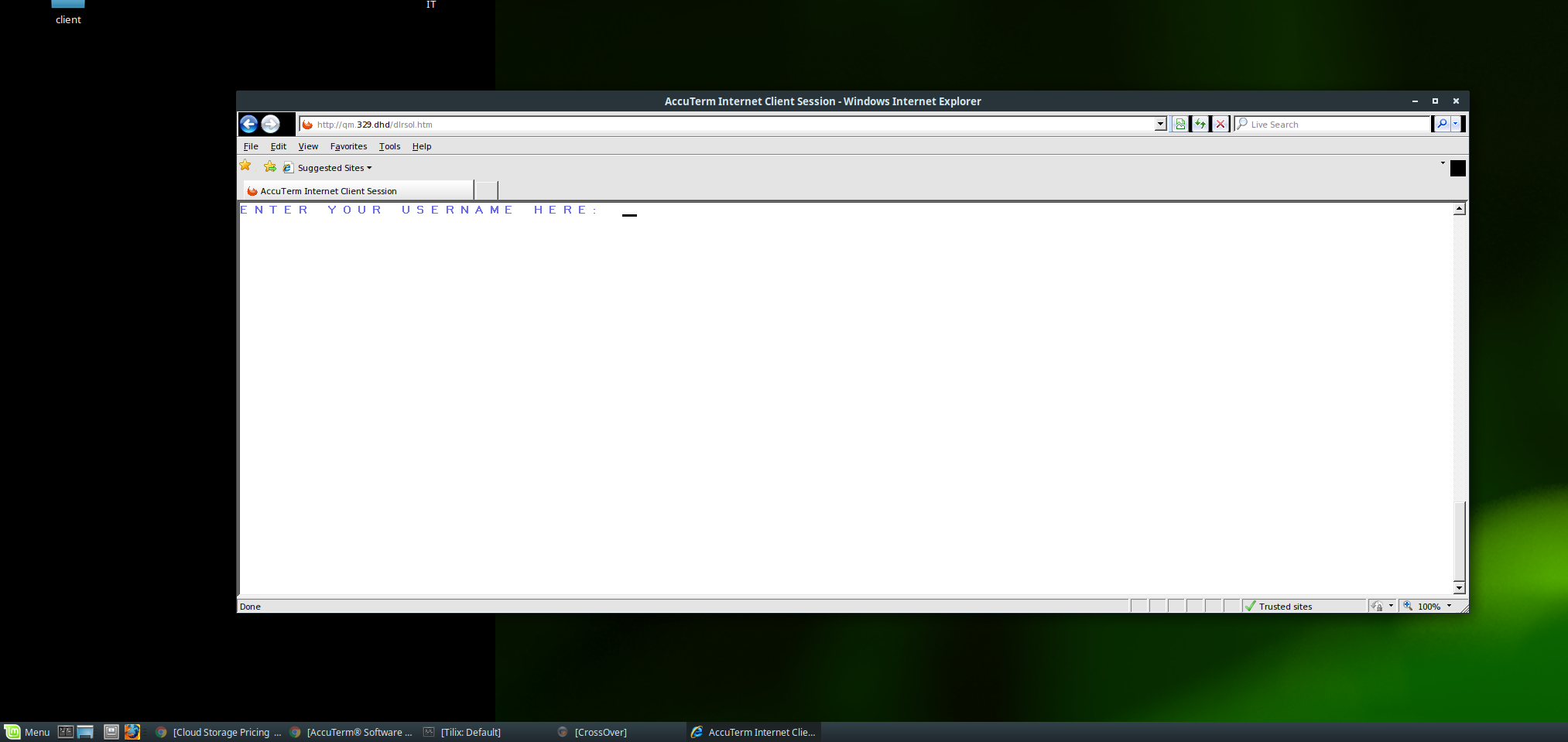 AccuTerm 7 Cloud plug-in | Compatibility Database | CodeWeavers