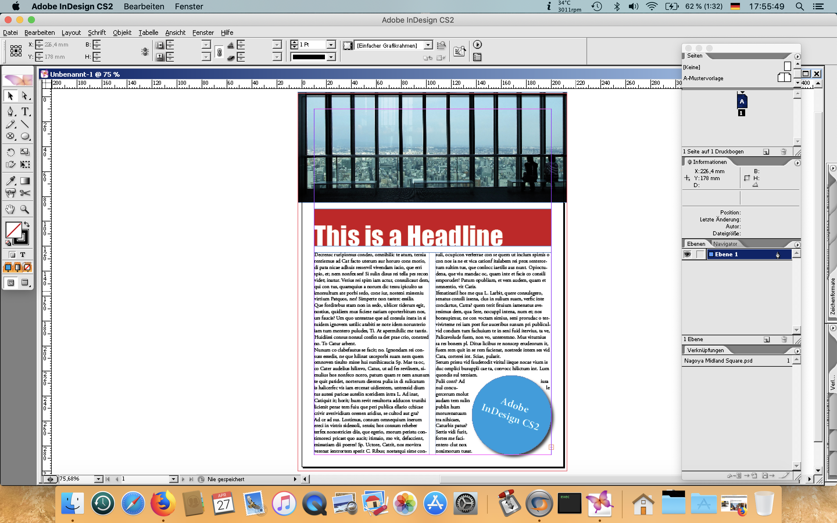 Media for Adobe InDesign CS2 | CodeWeavers