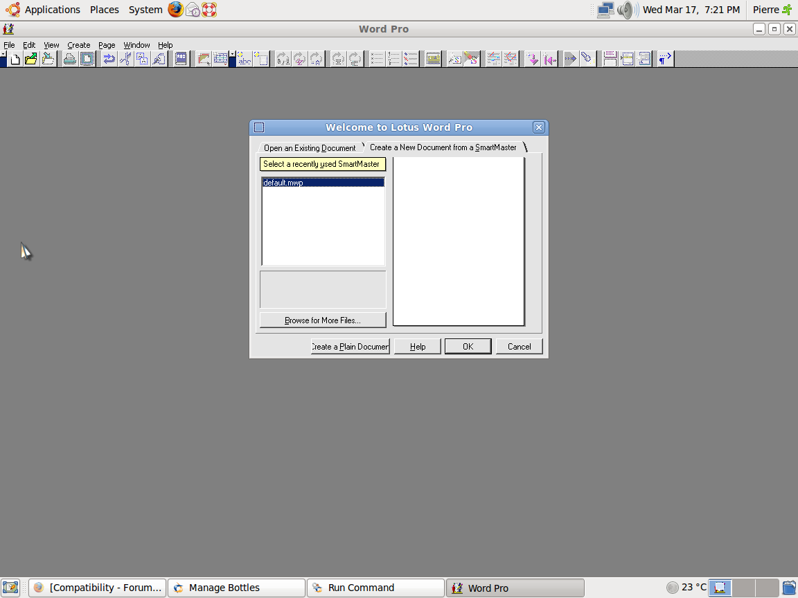 Will Lotus Smartsuite Millenium Edition Run On Mac Or Linux Codeweavers