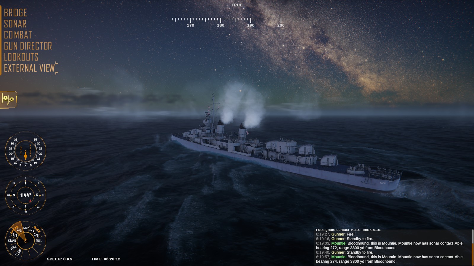 Destroyer Simulator Codes