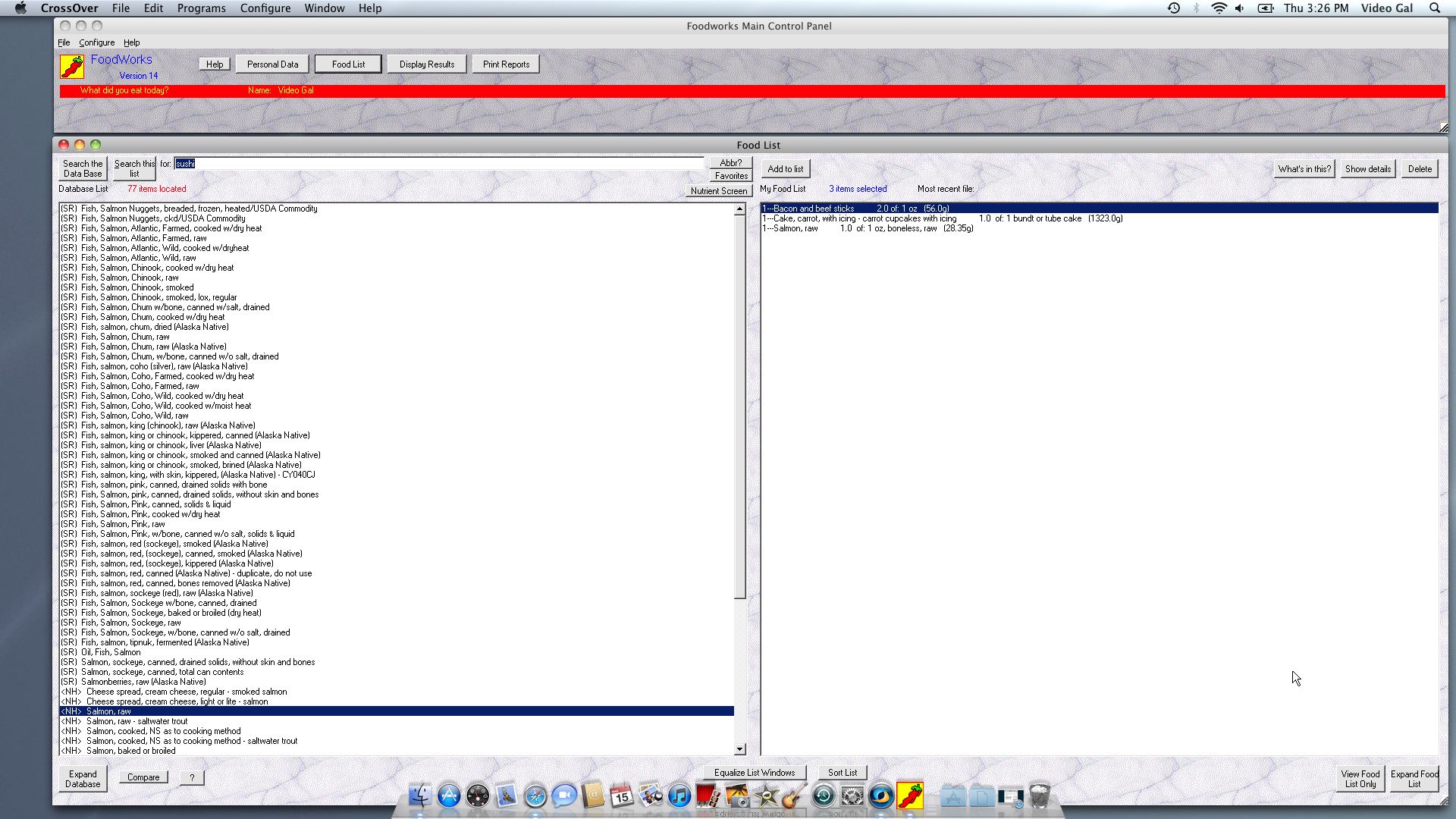 Media for FoodWorks 14 | CodeWeavers