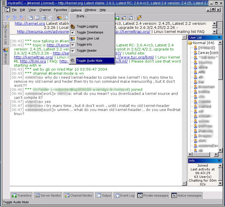 HydraIRC | Compatibility Database | CodeWeavers