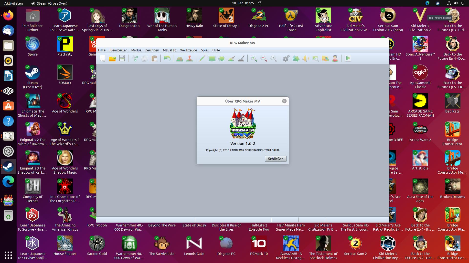 Will RPG Maker MV run on Mac or Linux? | CodeWeavers