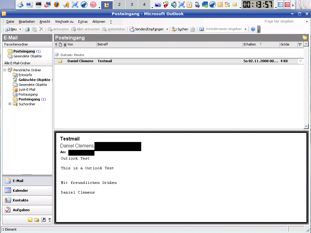 Will Microsoft Outlook 2003 run on Mac or Linux? | CodeWeavers