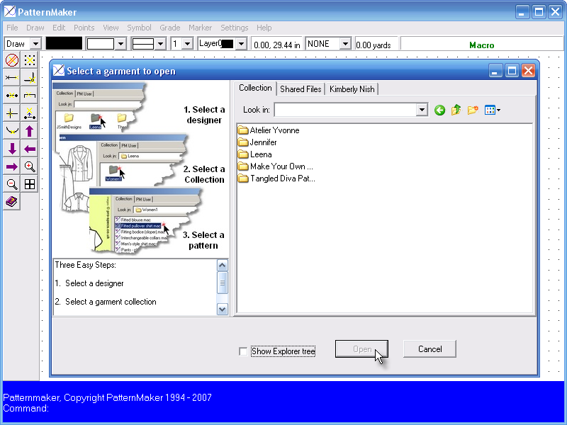 Media for PatternMaker 7.5 | CodeWeavers