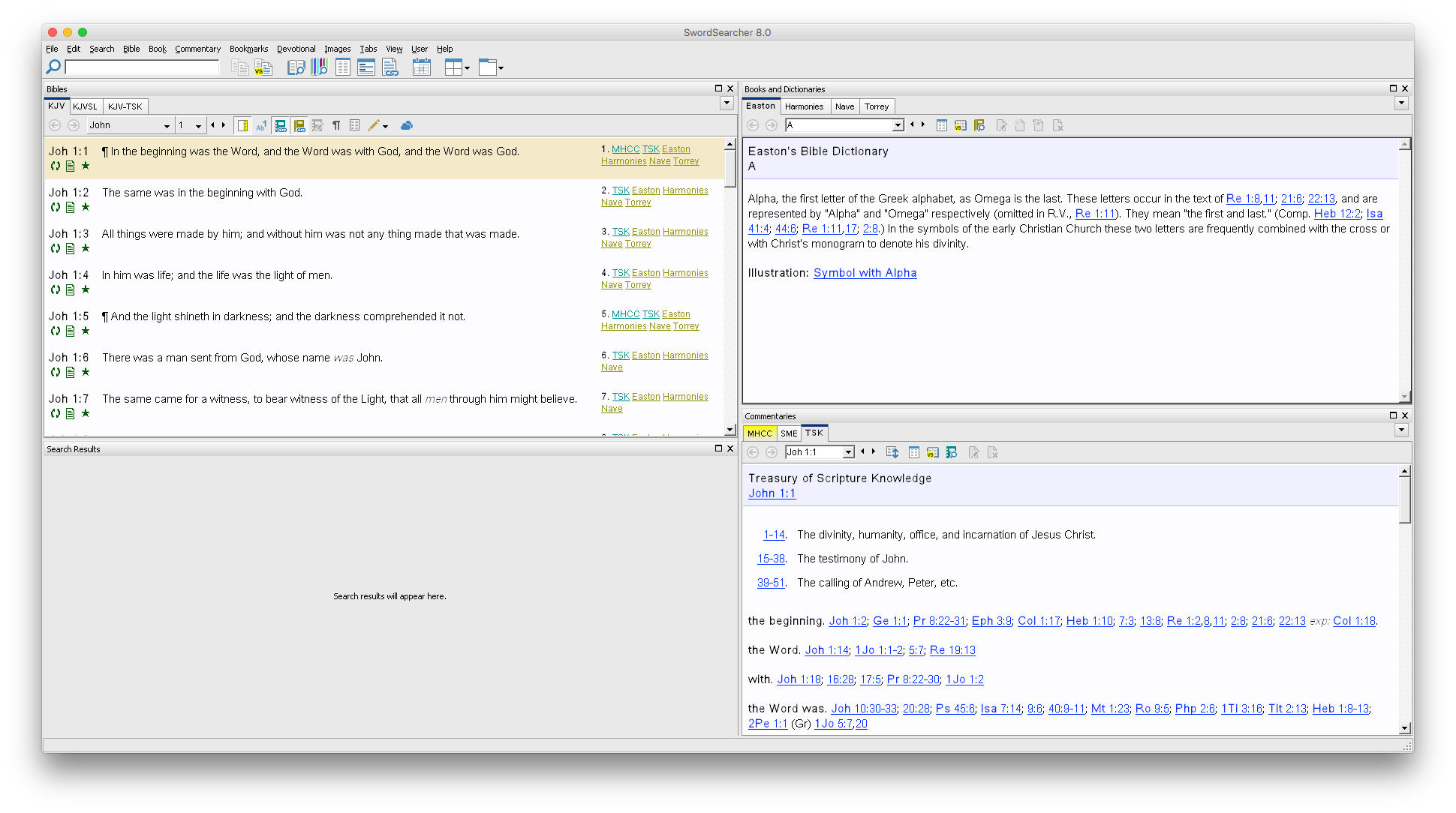 Will SwordSearcher 8 run on Mac or Linux? | CodeWeavers